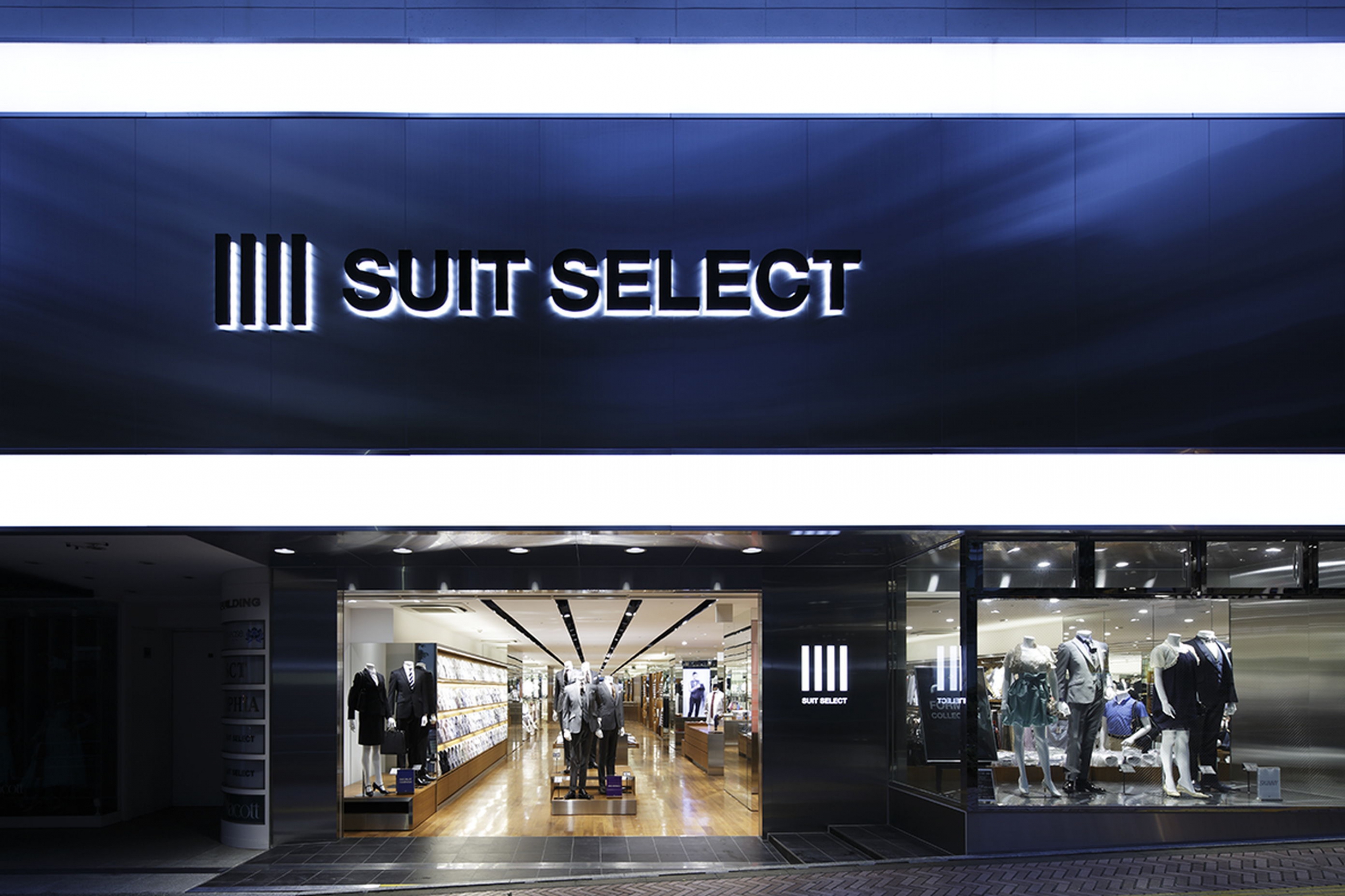 SUIT SELECT Shibuya Koen-dori｜SPACE CO., LTD.